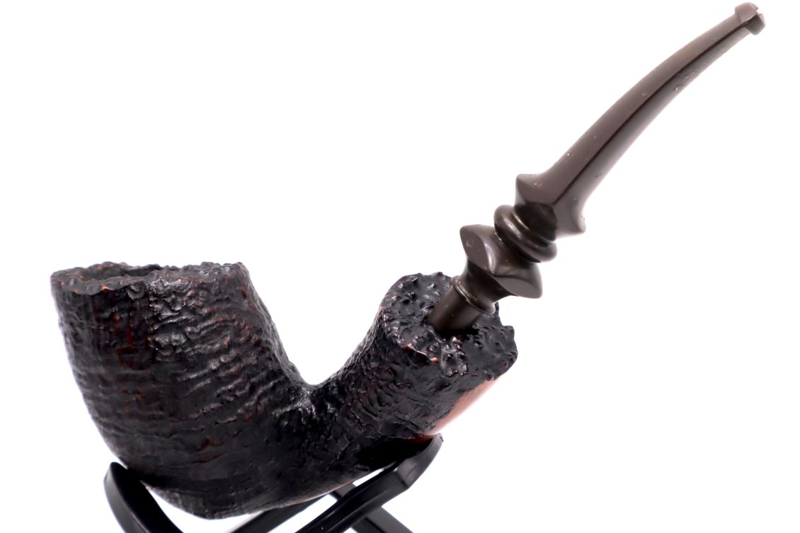 Estate Rustic Knute Pipe of Denmark – SOLD!!! – vintagetobaccostore.com